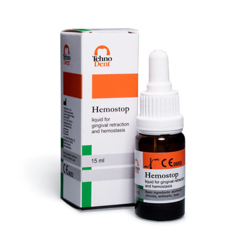 Hemostop течност за ретракција на гингива и хемостаза 15ml - Borden